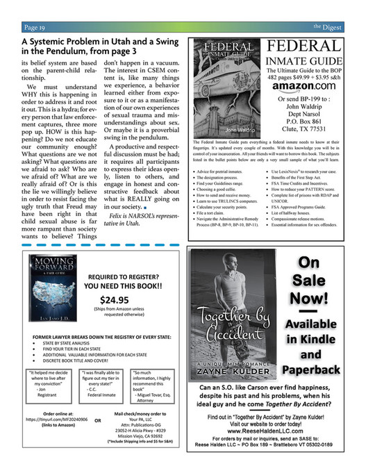 My publications - The NARSOL Digest XVIII-3 final - Page 18-19 - Created with Publitas.com