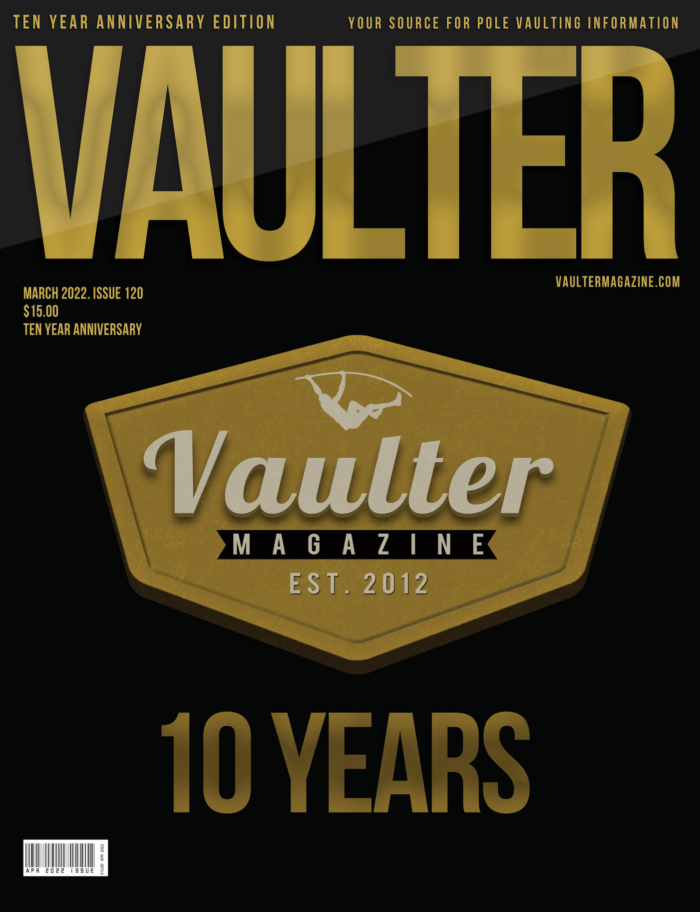 My publications - April 2022 10th Anniversary Issue of Vaulter Magazine - Page 1 - Created with ...