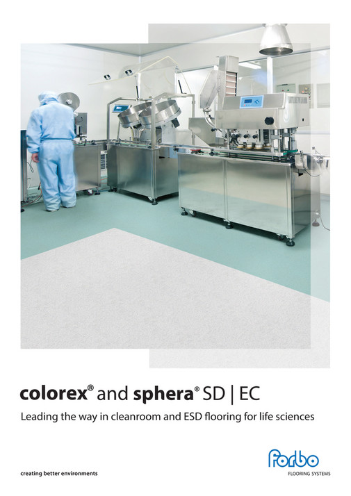 Colorex Sphera SD EC Life science Forbo Flooring - Page 1