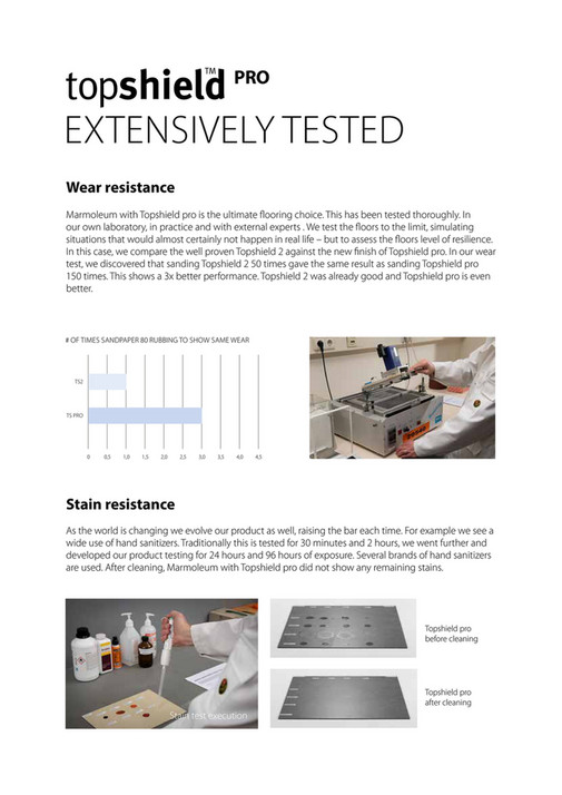 Brochure - Marmoleum with Topshield pro | Forbo Flooring Systems - Page 6-7