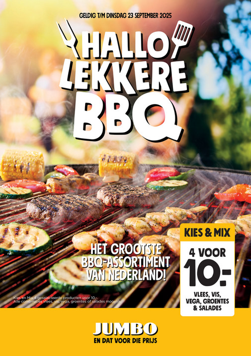 Blader door de Jumbo BBQ folder van 2025 - Pagina 1