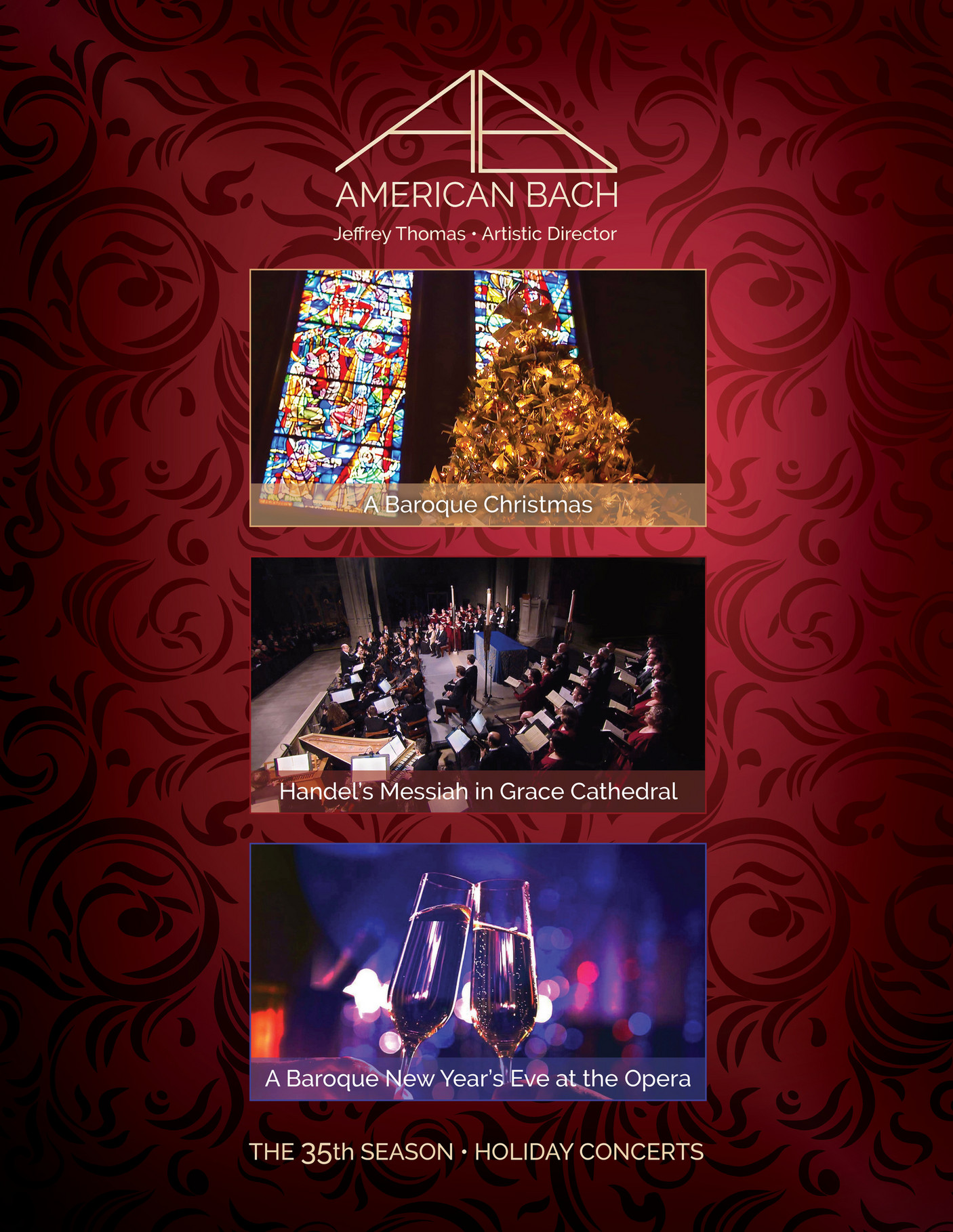 American Bach Soloists - 2023 December Holidays Booklet - Page 1 ...