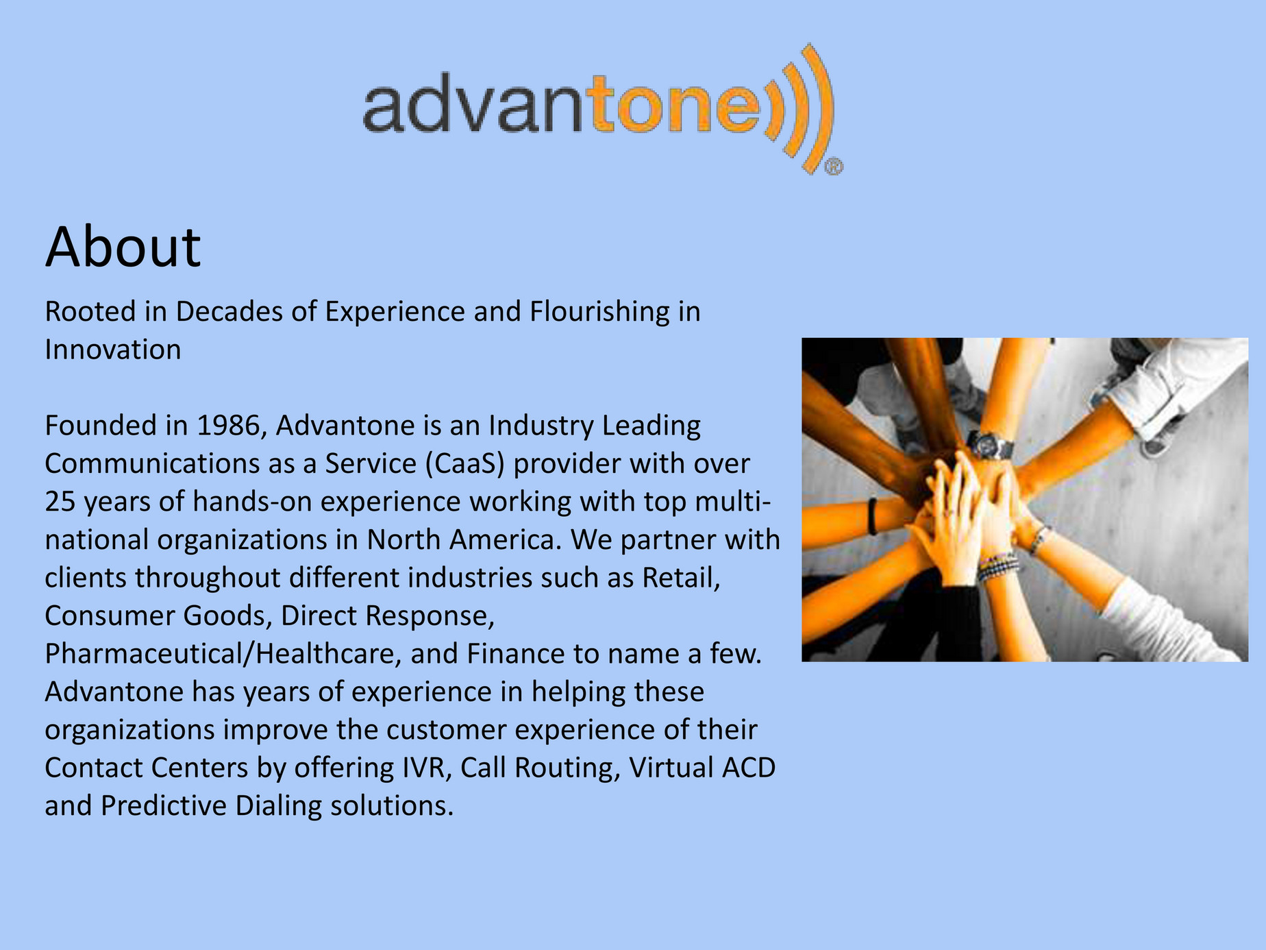 advantone - Multichannel - Page 1 - Created with Publitas.com