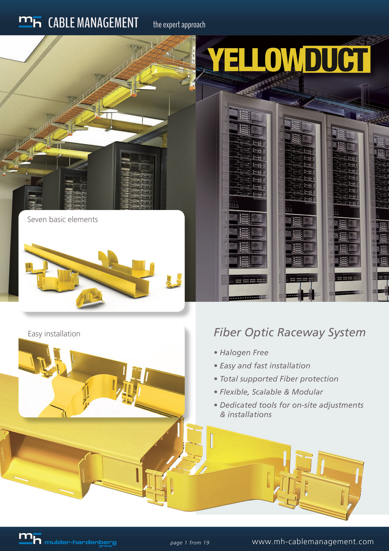 Fiberoptic ltd - Optical Cable Tray Catalog (YellowDuct System) - Page ...