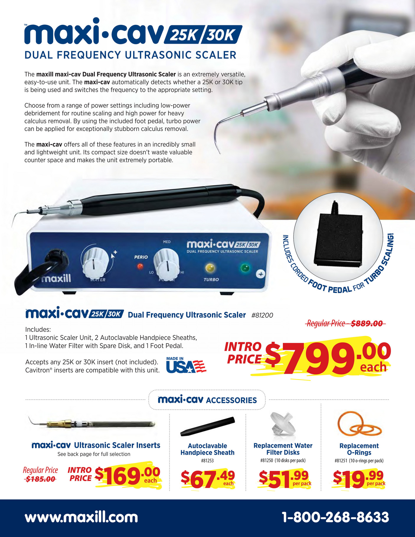 maxill - maxi-cav Ultrasonic Scaler - Page 1 - Created with Publitas.com
