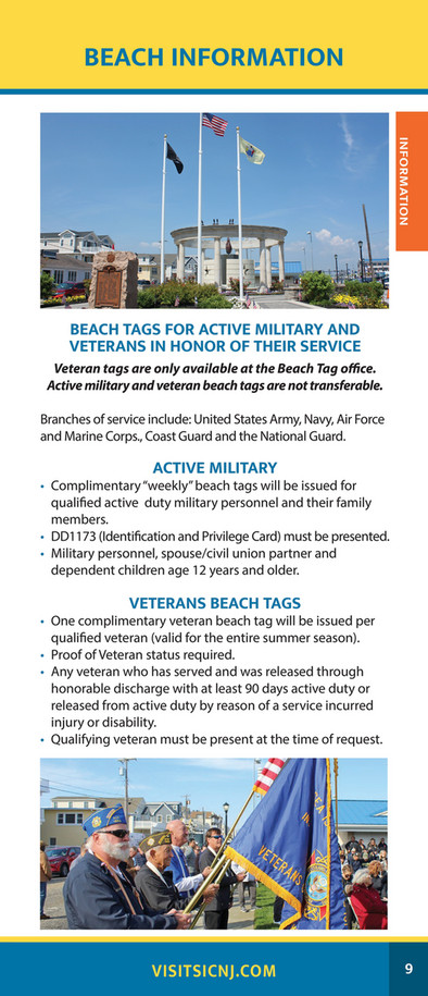 Seven Mile Publishing - Sea Isle City 2024 Reference Guide - Page 8-9