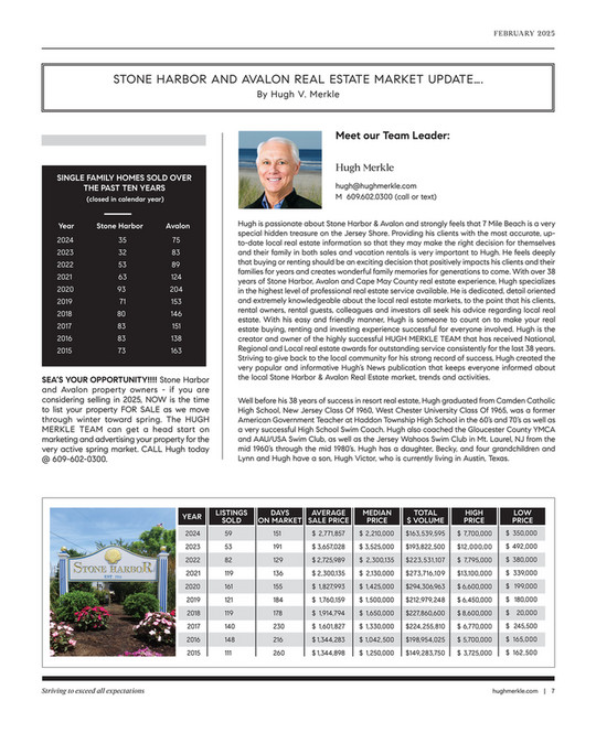 Seven Mile Publishing - Hugh's News - February 2025 - Page 6-7