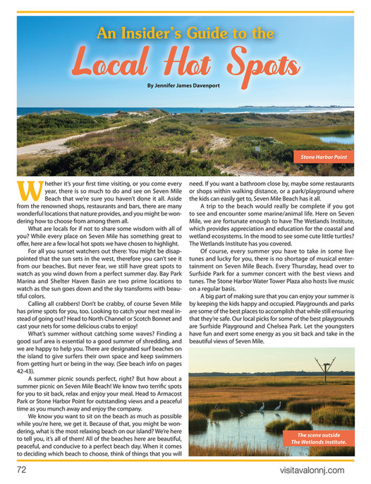 Seven Mile Publishing - Seven Mile Beach Vacation Guide 2025 - Page 72-73