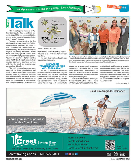 Seven Mile Publishing - Sea Isle Times Spring 2025 - Page 8-9