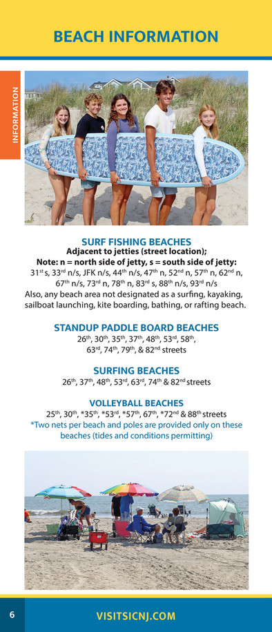 Seven Mile Publishing - Sea Isle City Reference Guide 2025 - Page 6-7