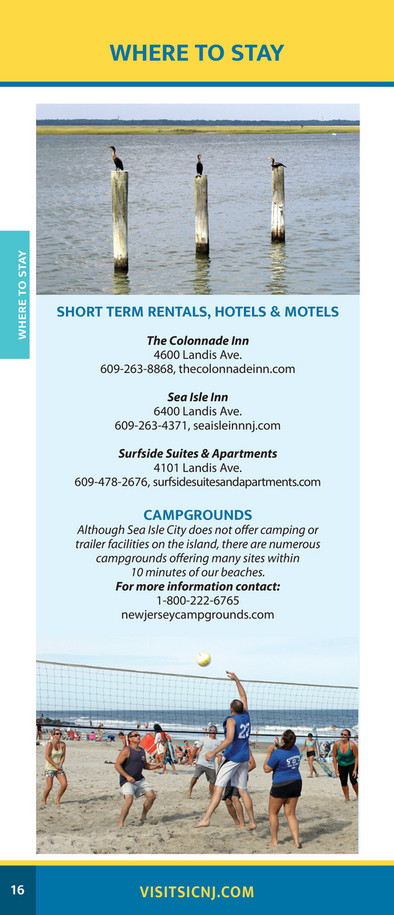 Seven Mile Publishing - Sea Isle City Reference Guide 2025 - Page 16-17