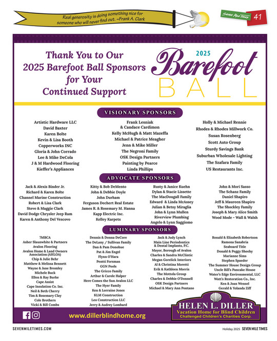 Seven Mile Publishing - Seven Mile Times Holiday 2025 - Page 40-41