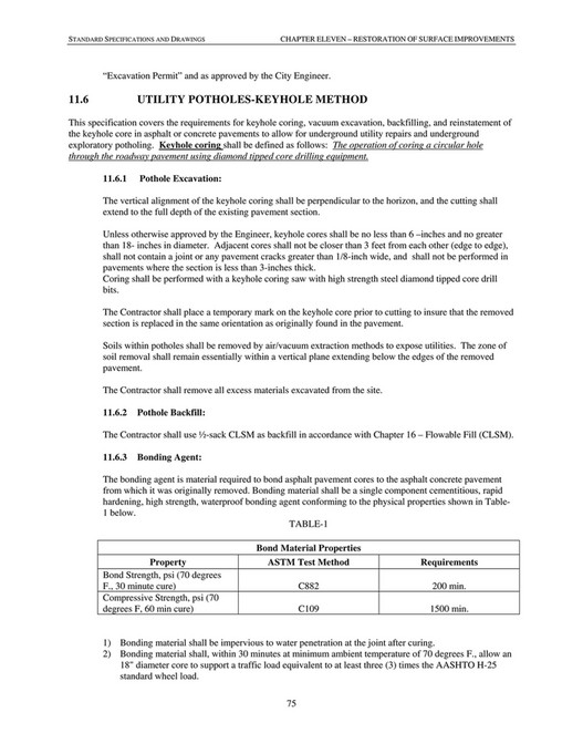 My publications - Springville Utah Keyhole Specifications - Page 1 ...