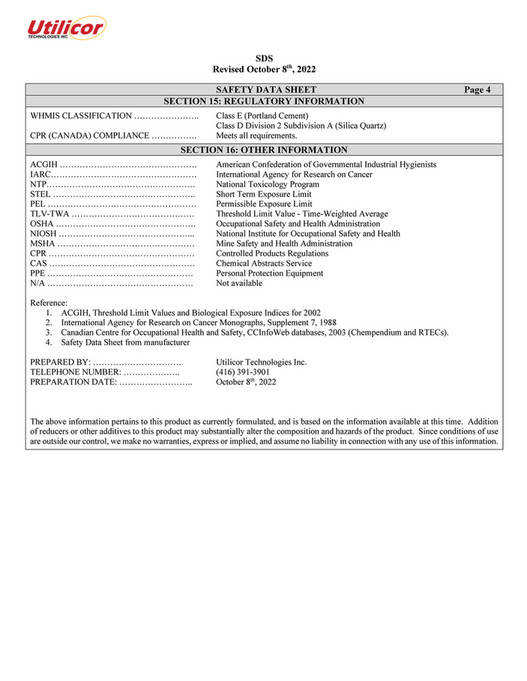 My publications - Utilibond SDS - Page 4 - Created with Publitas.com