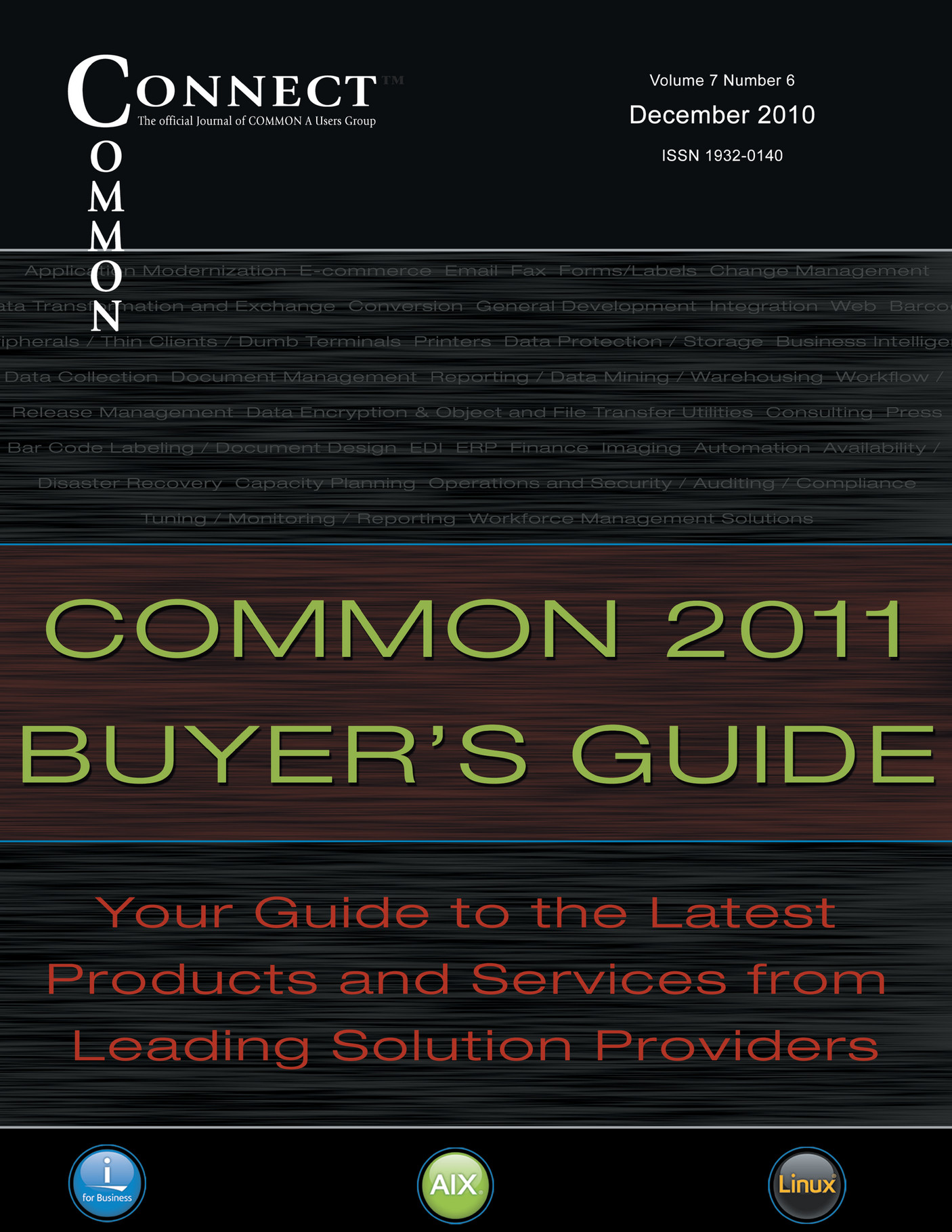 COMMON - COMMON 2011 Buyer's Guide - Page 1
