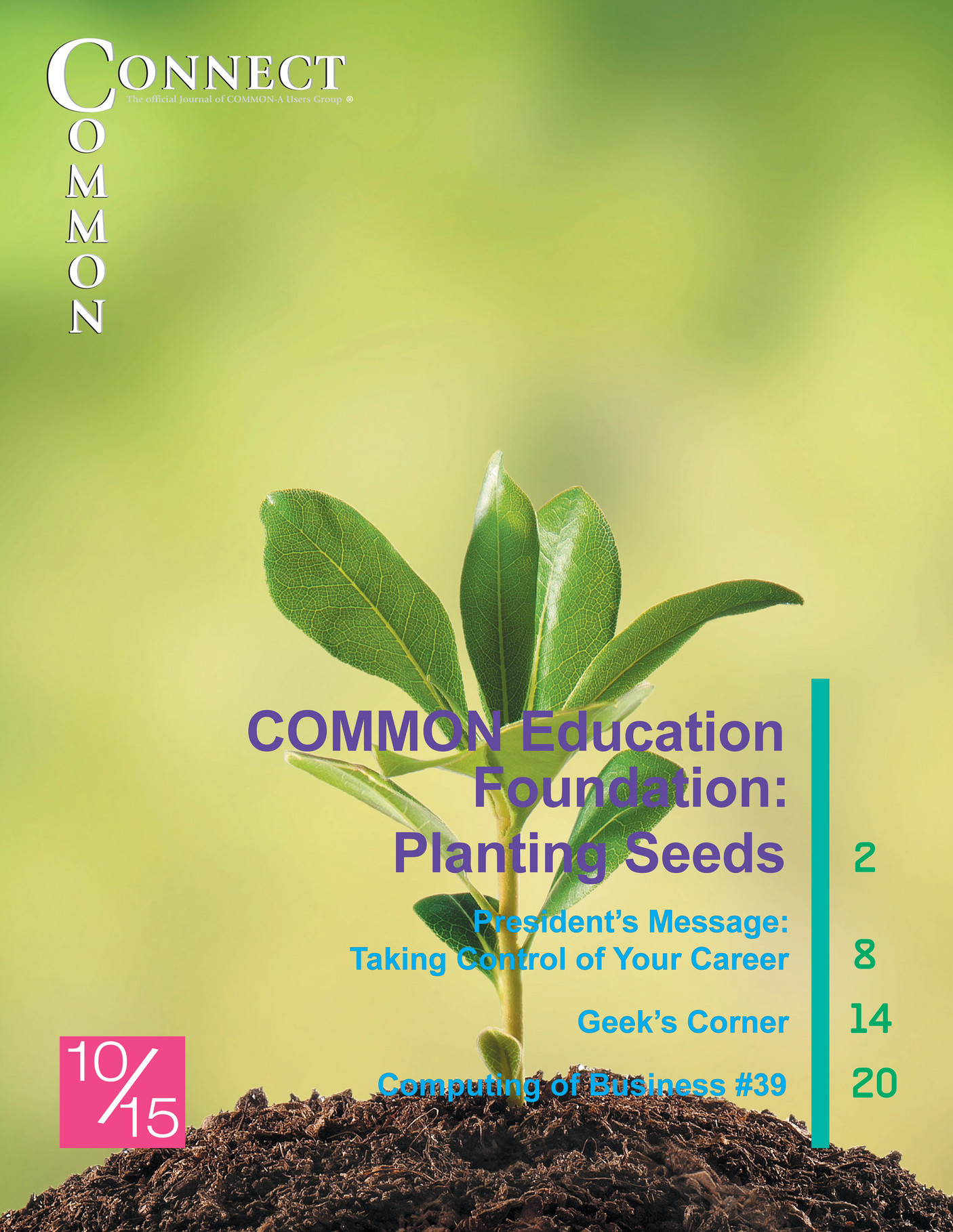 COMMON - COMMON.CONNECT_Oct2015 - Page 1