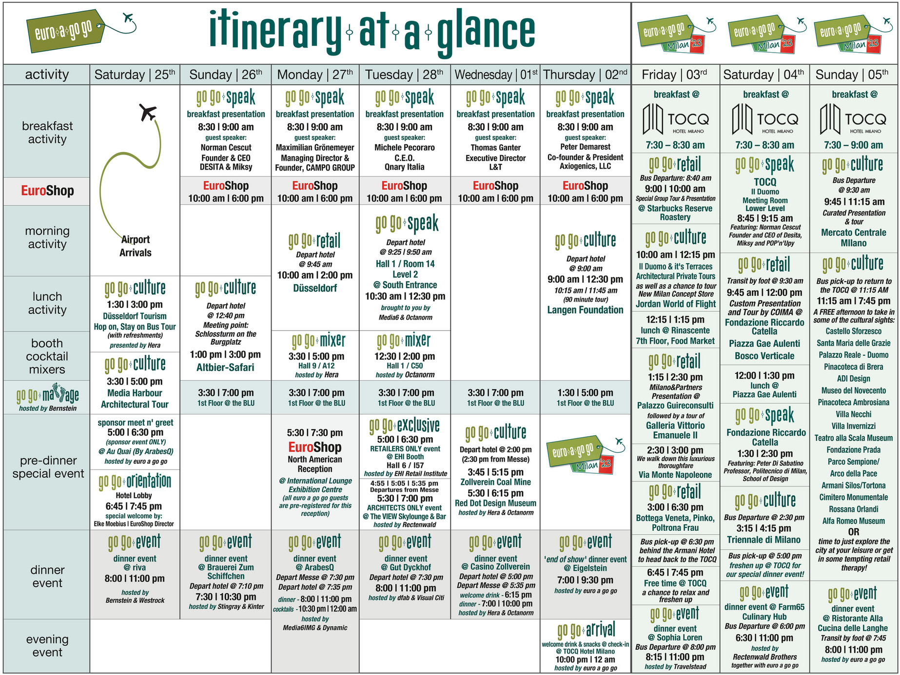 go go publications - 2023_go_go_at-a-glance-itinerary - Page 1 ...