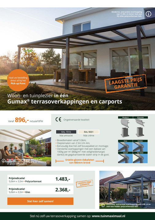Folderaanbiedingen - Tuinmaximaal maart folder 2020 - Pagina 1