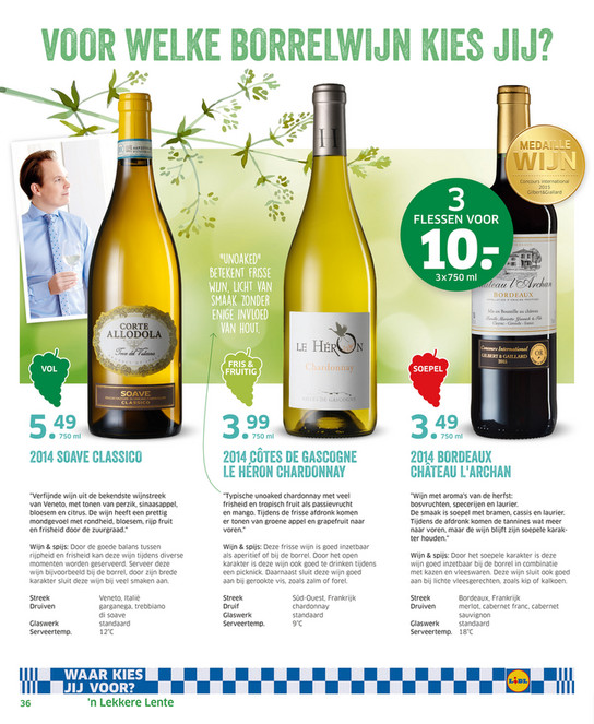 Folderaanbiedingen - Lidl Delicieux Pasen magazine - Pagina 34-35