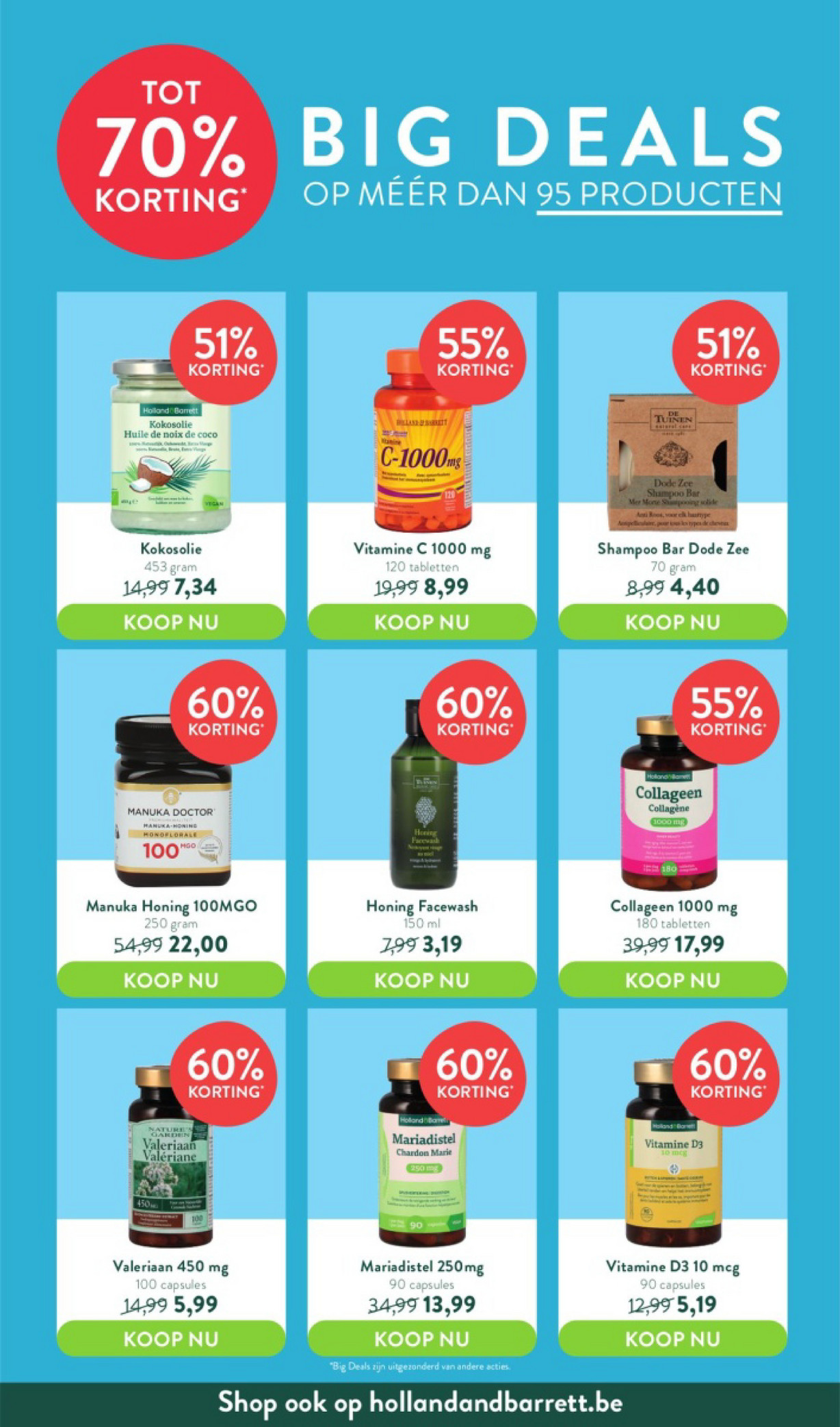 Folderaanbiedingen - Holland & Barrett week 50 2022 - Pagina 1