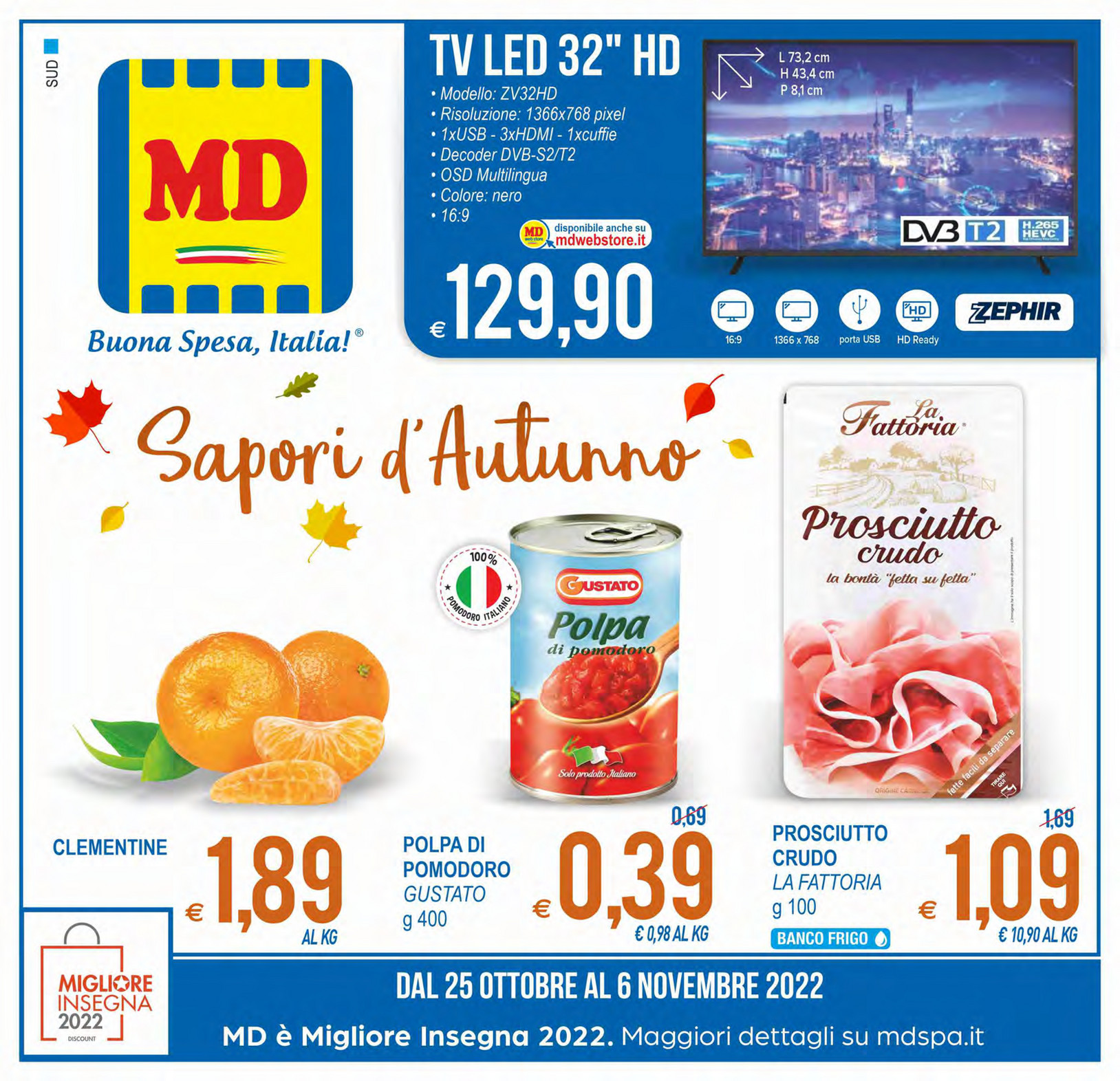 SP - Volantino MD dal 25 Ottobre al 6 Novembre 2022 - Page 1 - Created ...