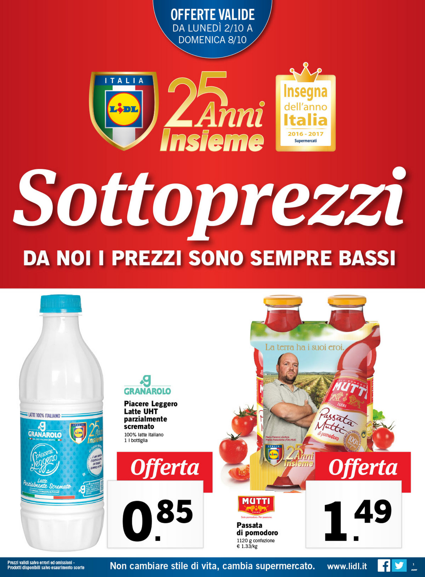 SP - Lidl - Sottoprezzi dal 2 all'8 Ottobre 2017 - Page 1 - Created ... SP - Lidl - Sottoprezzi dal 2 all'8 Ottobre 2017 - Page 1 - Created ...