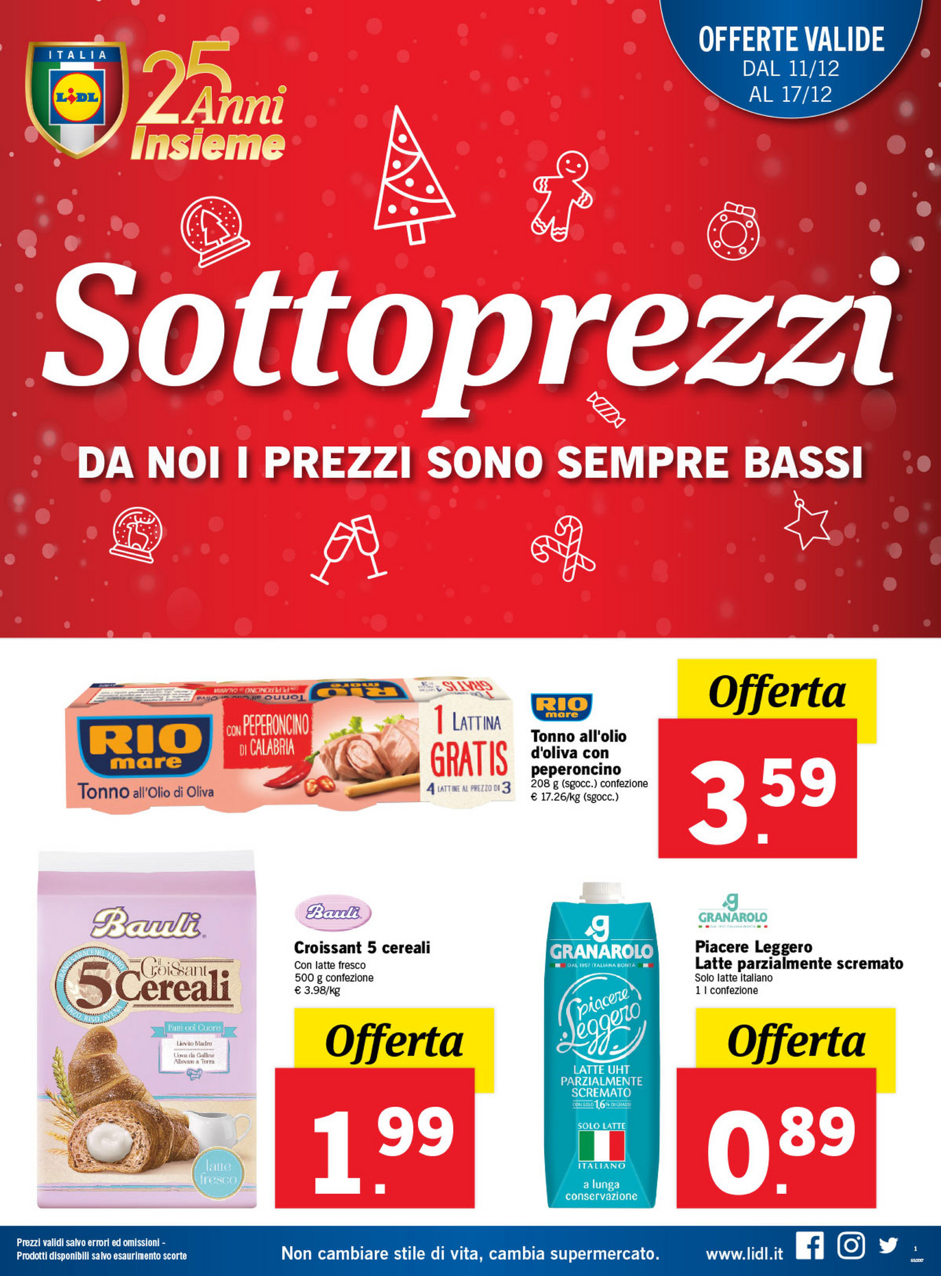SP - Lidl - Sottoprezzi dall'11 al 17 Dicembre 2017 - Page 1 - Created ...