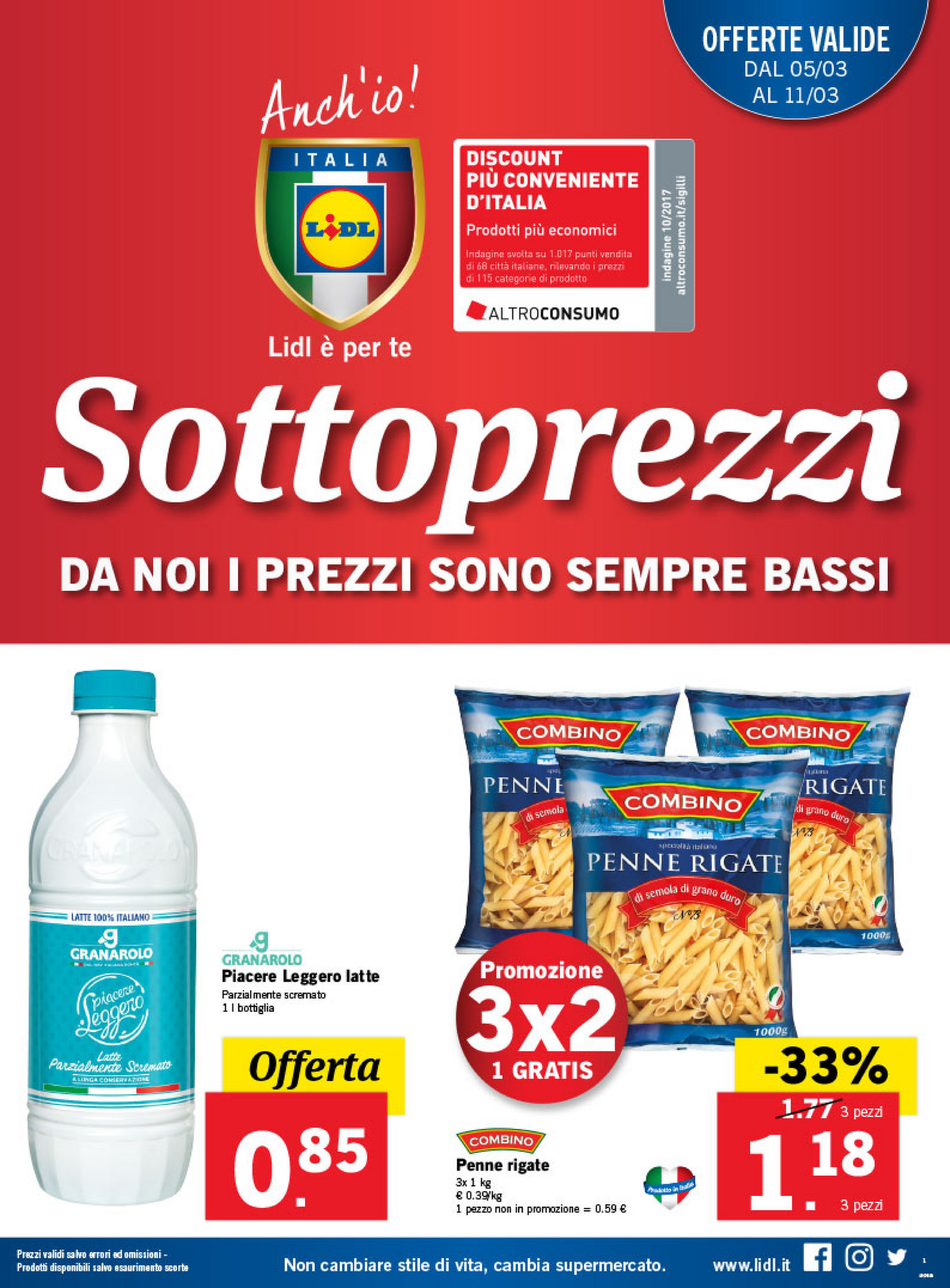 SP - Lidl - Sottoprezzi dal 5 all'11 Marzo 2018 - Page 1 - Created with ... SP - Lidl - Sottoprezzi dal 5 all'11 Marzo 2018 - Page 1 - Created with ...