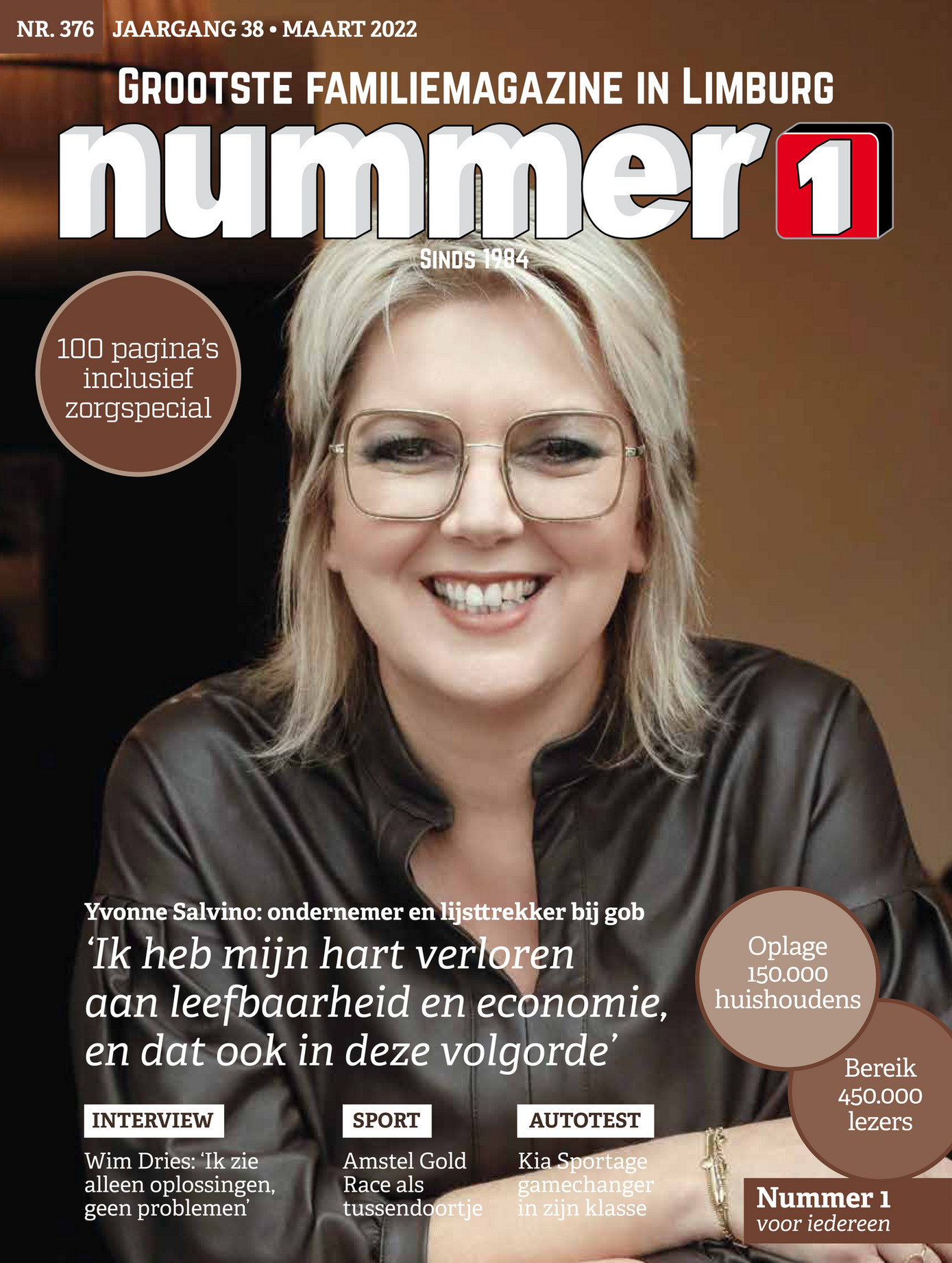 Nummer 1 - Tijdschrift Nummer 1 • Maart 2022 • Editie 376 - Pagina 2-3 - Created with Publitas.com