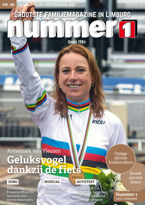 Nummer 1 - Tijdschrift Nummer 1 • September 2022 • Editie 381 - Pagina 1 - Created with Publitas.com