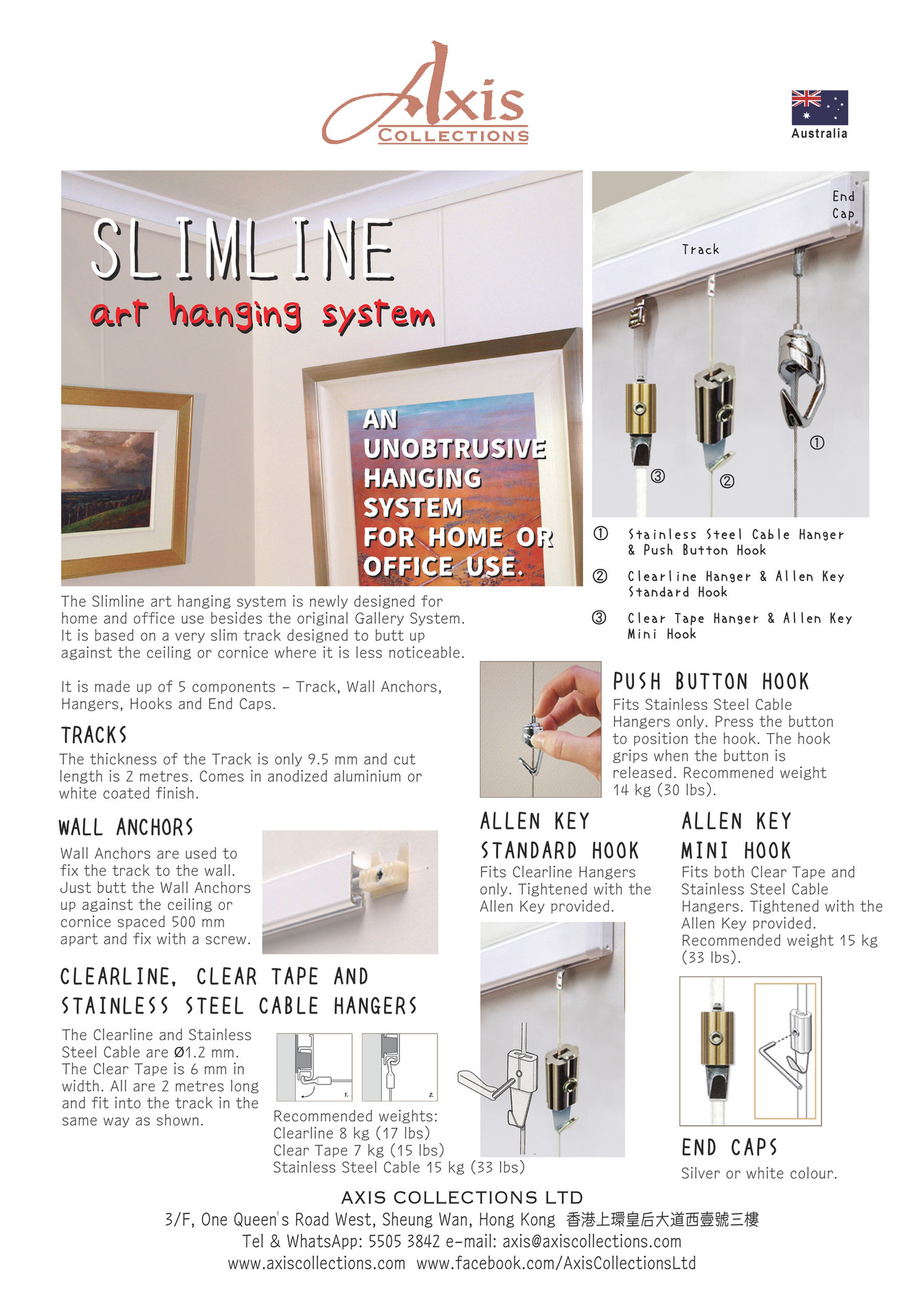 Axis Collections - Slimline catalogue - Page 1 - Created with Publitas.com