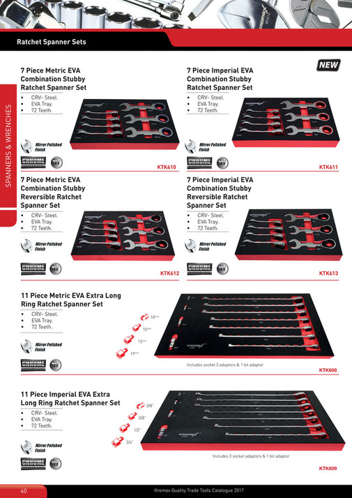 NAPA Auto Parts - KROMEX FULL CATALOGUE 2017-2 - Page 34-35