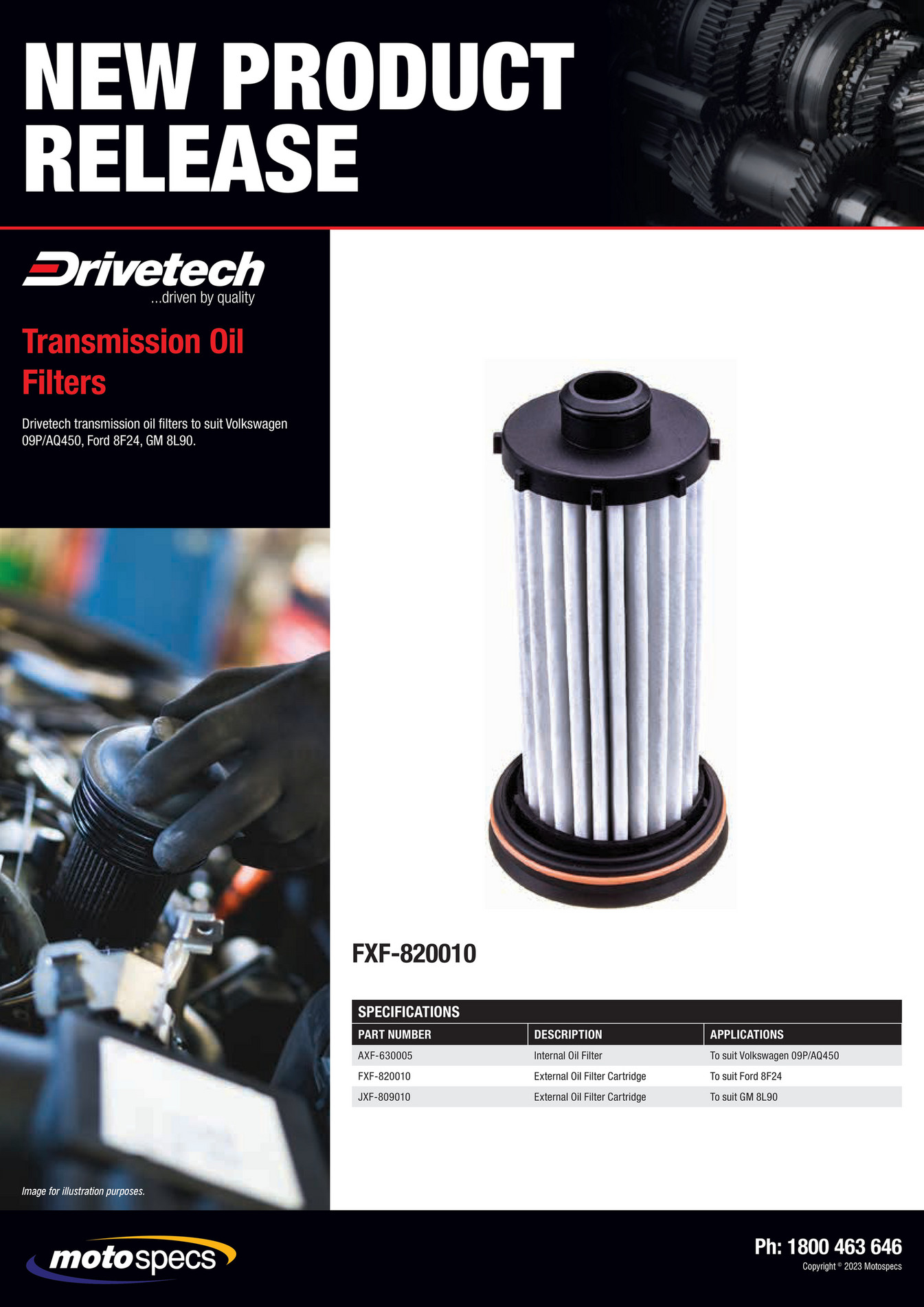 NAPA Auto Parts - NP (DT) 23-0027 Transmission Oil Filters - LR - Page 1