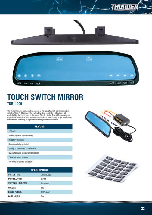 NAPA Auto Parts - THUNDER Catalogue - Edition 3 - Page 32-33