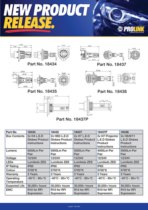 NAPA Auto Parts - NP (A) 23-0014 Narva Surefit Gen II_ - Page 2-3