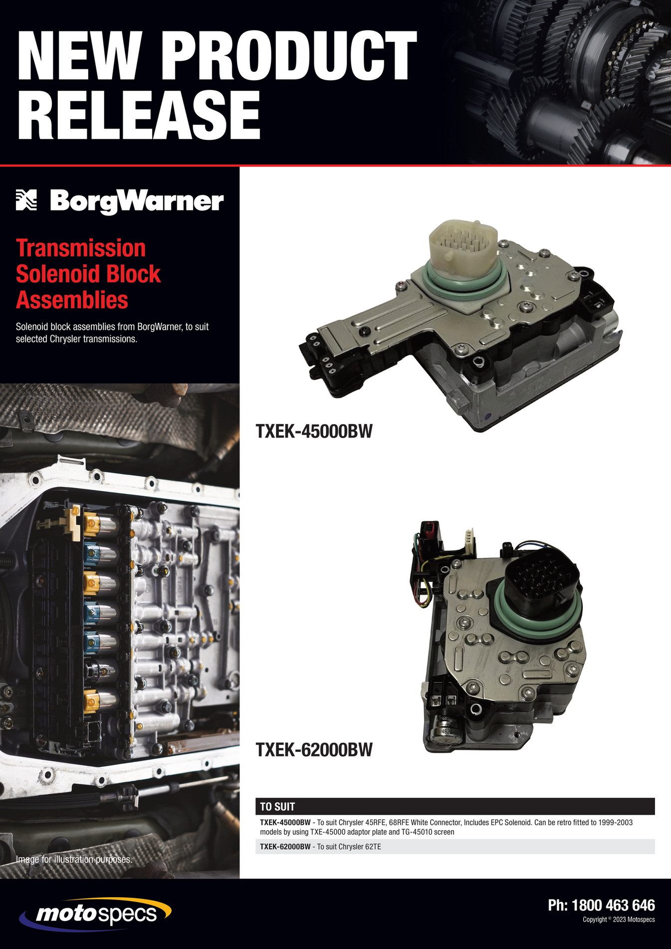 NAPA Auto Parts - NP (DT) 23-0050 Transmission Solenoid Block Assemblies - TXEK-45000BW ...