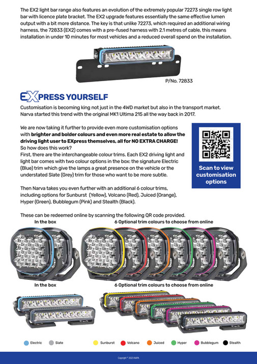 NAPA Auto Parts - NP (A) 23-0020 Narva EX2 - Page 6-7
