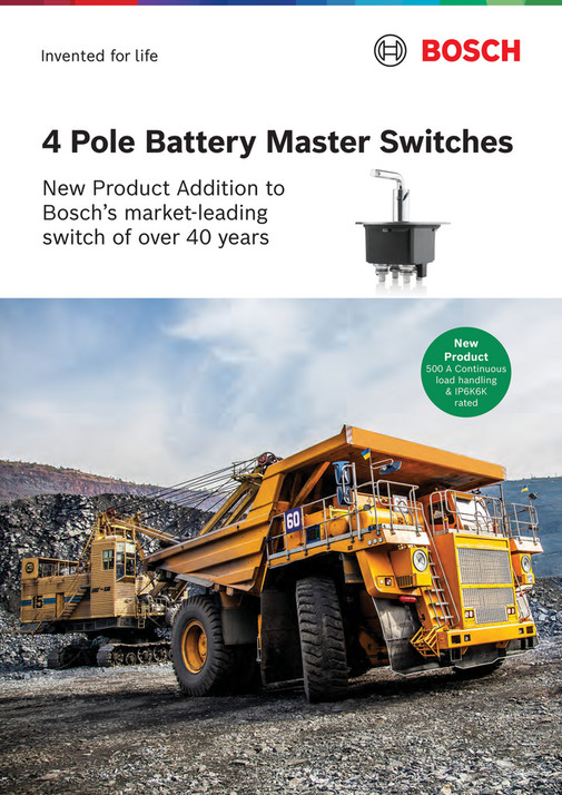 NAPA Auto Parts - Bosch 4 Pole Battery Master Switch - Page 1