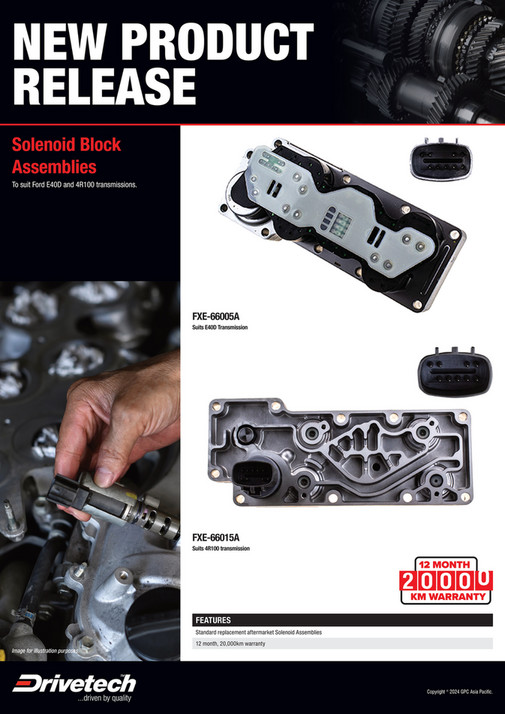 NAPA Auto Parts - NP (DT) 24-0015 Drivetech Solenoid Block Assemblies_DT - Page 1