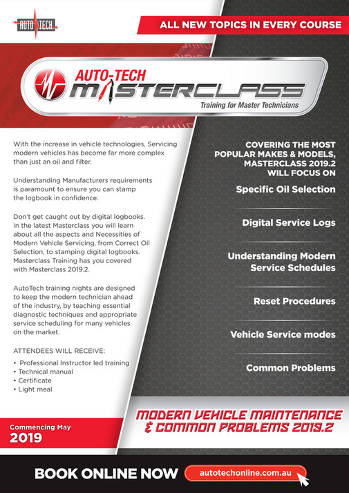 NAPA Auto Parts - Autotech Masterclass Training - Page 1