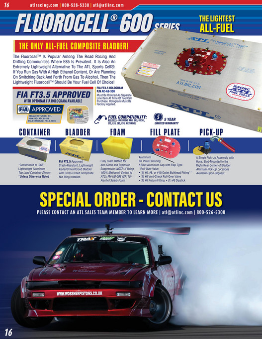 ATL Racing Fuel Cells Product Catalog - Page 16-17