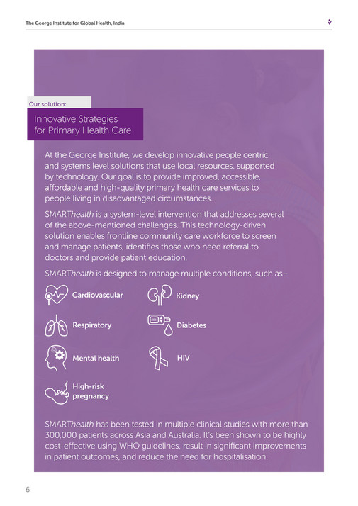 George Institute - The George Institute for Global Health, India ...