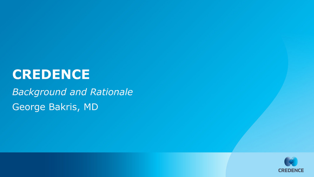 George Institute - CREDENCE Trial results and slides - Page 3 - Created ...