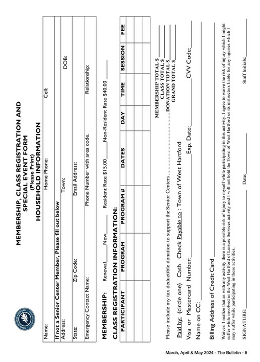 My publications - Senior Bulletin March 2024indd - Page 4-5