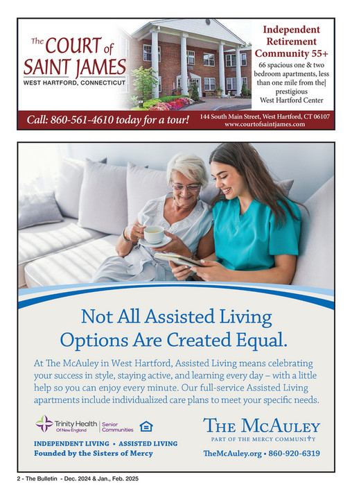 My publications - Senior Bulletin December 2024-web - Page 2-3