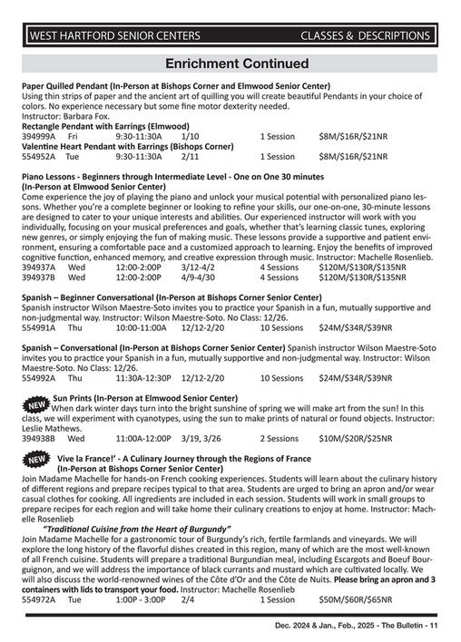 My publications - Senior Bulletin December 2024-web - Page 10-11