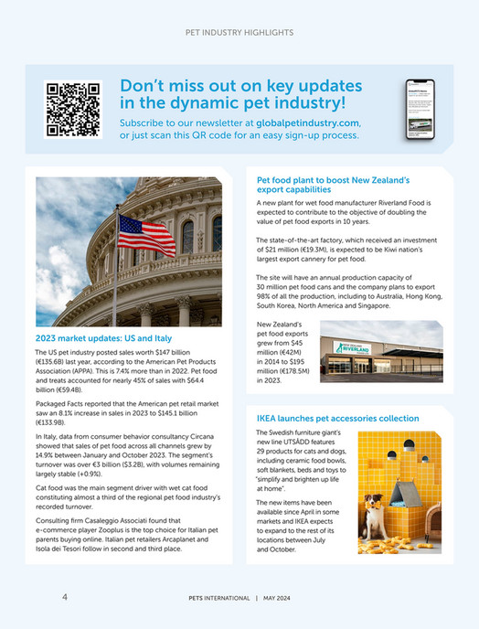 GlobalPETS - PETS International Magazine May 2024 - Page 8-9