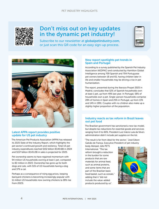 GlobalPETS - PETS International Magazine April/May 2025 - Page 8-9