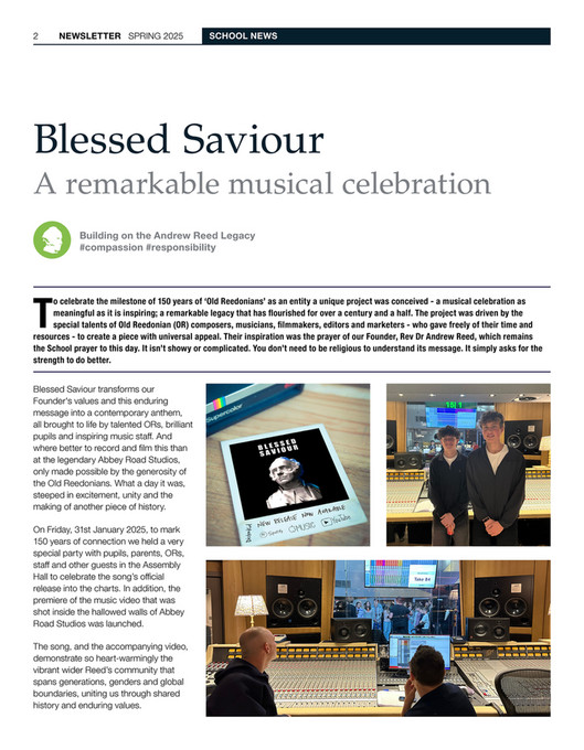 My publications - NEWSLETTER SPRING 2025 web version 1 - Page 2-3 - Created with Publitas.com