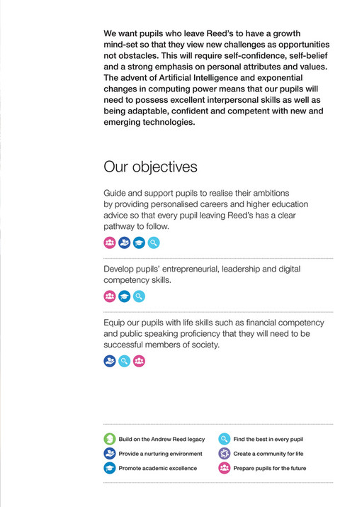 My publications - Reed's School Five-Year Strategy Brochure 2019-2024 - Page 20-21 - Created ...